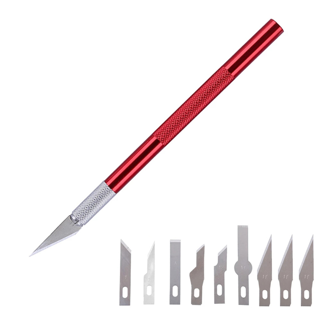 10pcs/lot DIY Crafts Arts Hobby Knife Scalpel Stai... – Grandado