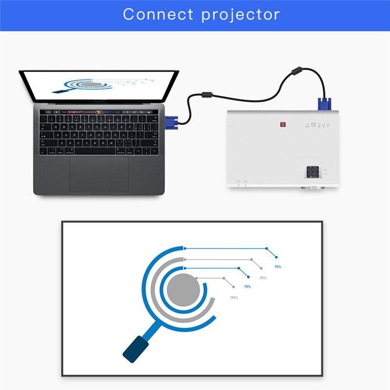 1.5m/3m/5m VGA Extension Cable HD 15 Pin Male to M... – Grandado