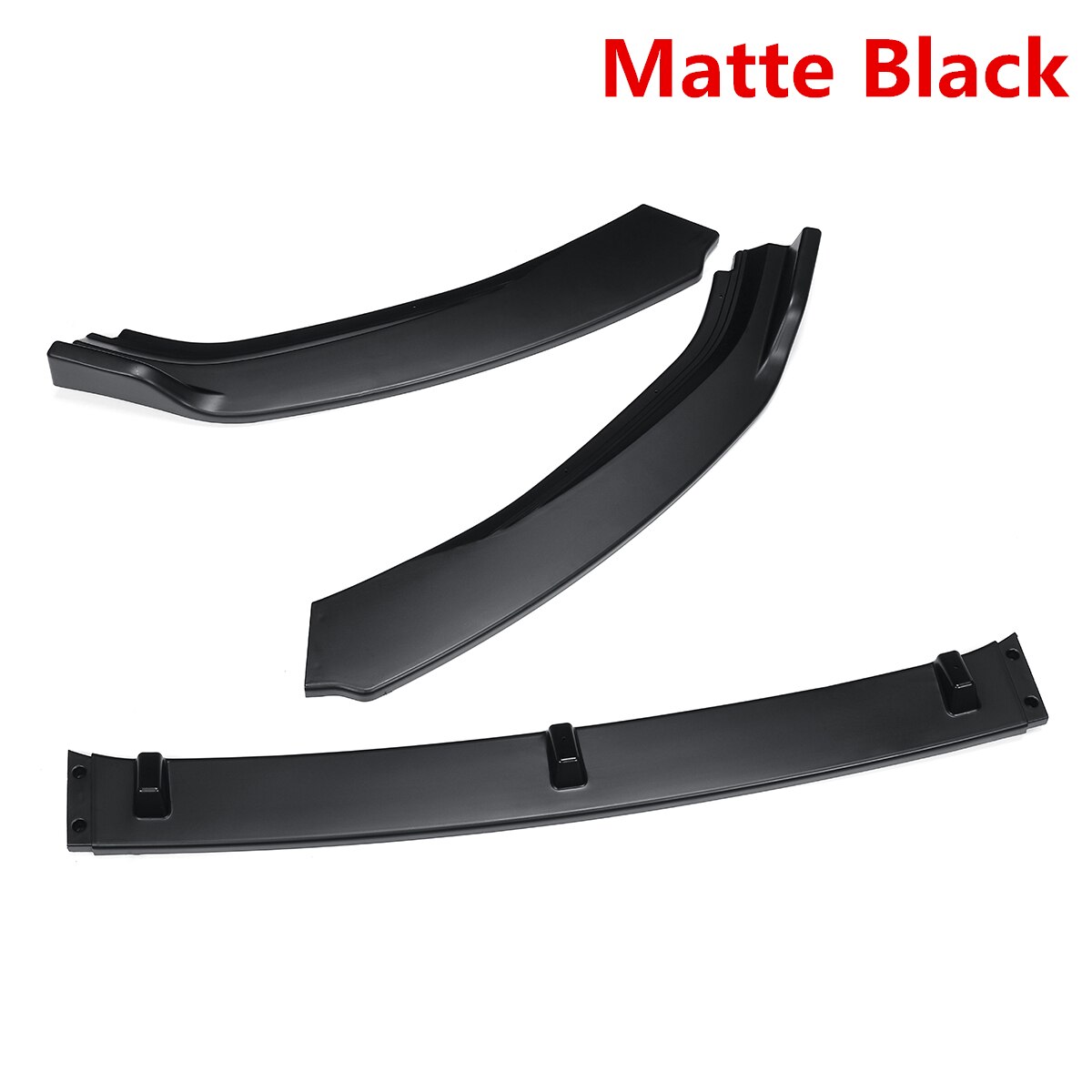 3pcs Car Front Bumper Splitter Lip Spoiler Diffuse... – Grandado
