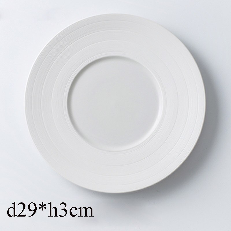 FANCITY Nordic Simple Steak Dessert Plate Western ... – Vicedeal