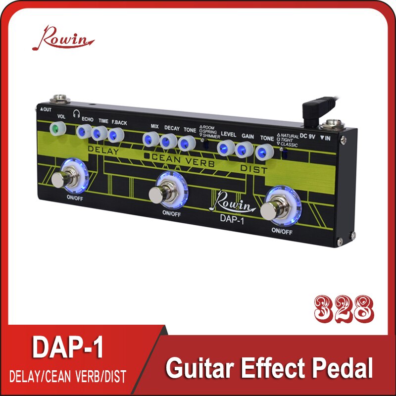 Rowin Guitar Synthesizer Digital Multi Guitar Effe... – Grandado