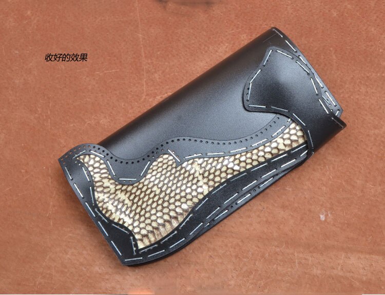 DIY animal skin patch wallet sewing pattern pvc te... – Grandado