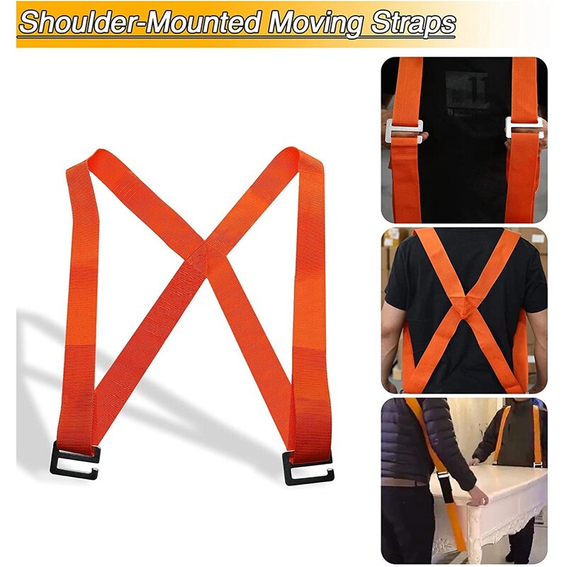 10Pcs Furniture Moving Belt Set, Shoulder Lifting ... – Vicedeal