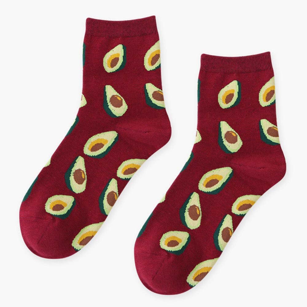 Novelty Graphic Socks Men Women Cotton Socks Friut... – Vicedeal