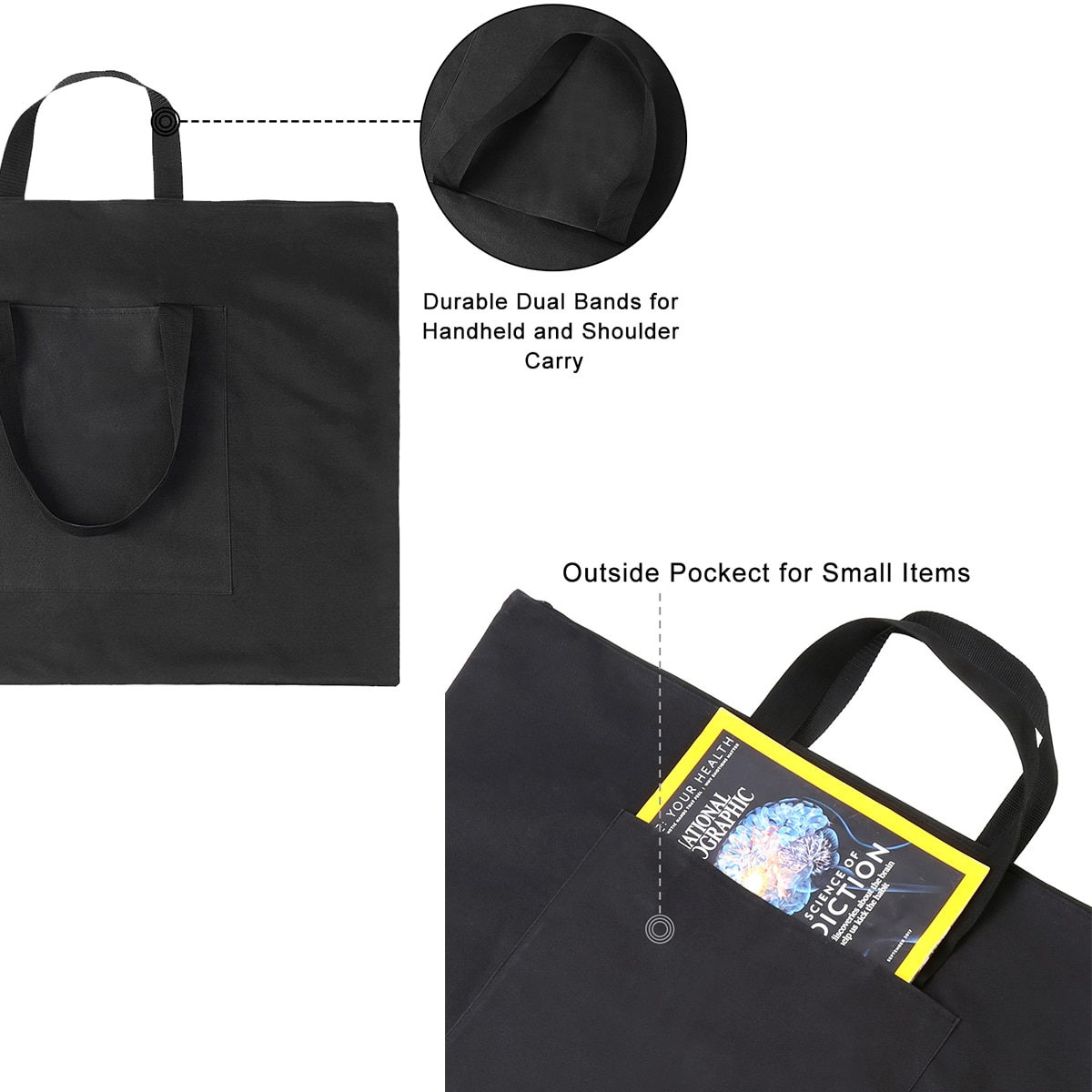 A2 Drawing Painting Board Storage File Bag Documen... – Vicedeal