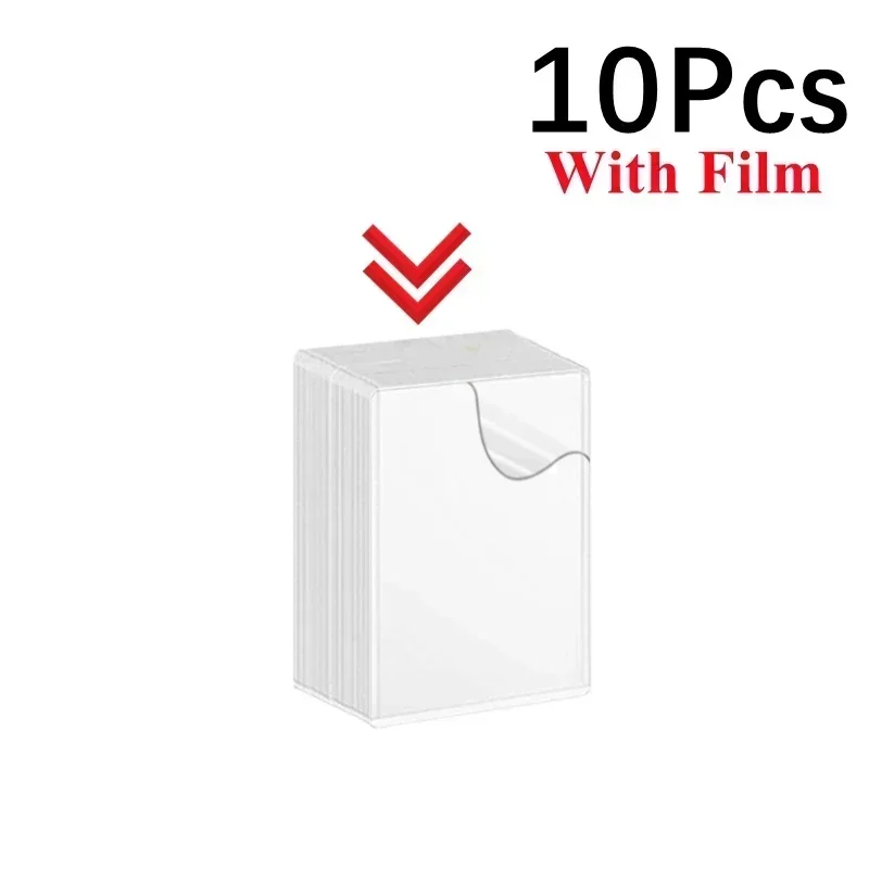 50/1Pcs Transparent Card Sleeve with Protective Fi... – Vicedeal