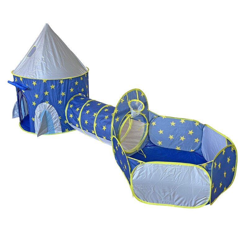 Draagbare 3 In 1 Ruimteschip Kinderen Tent Tipi Dr... – Vicedeal