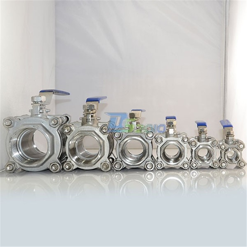 MEGAIRON High Pressure 3 Piece Full Port Ball Valv... – Grandado