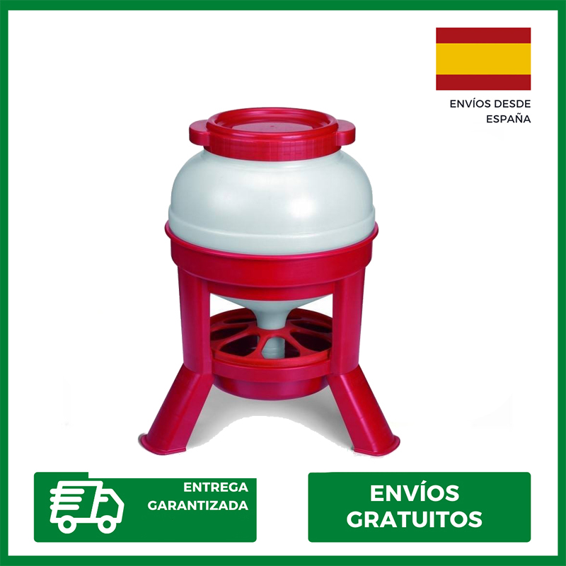 Comedero con Patas para Gallinas20LITROS,Comedero ... – Grandado