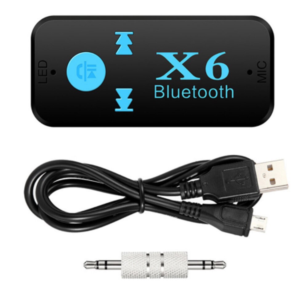 X6 Bluetooth-compatible Receiver V4.1 TF Card Supp... – Grandado