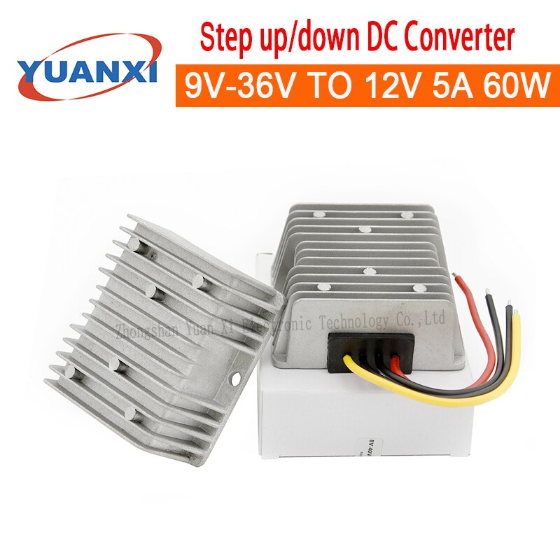 60W Step Down/Up Dc Converter 9V 12V 24V 36V Naar ... – Vicedeal 60W Step Down/Up Dc Converter 9V 12V 24V 36V Naar ... – Vicedeal