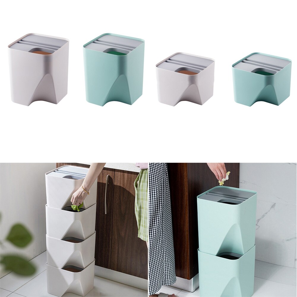 Multi-Function Kitchen Trash Bin For Recycling Tra... – Grandado