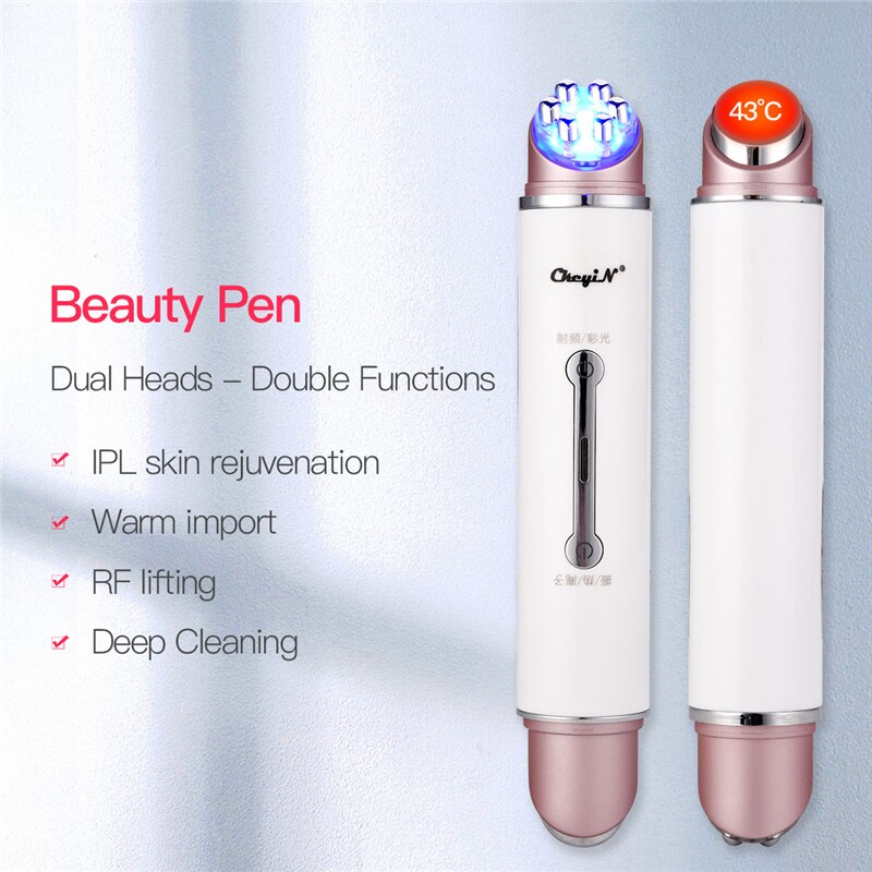 Ckeyin Dubbele Kop Led Photon Facial Eye Massager ... – Vicedeal
