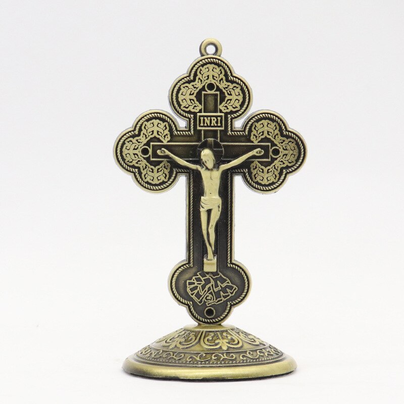 Catholic Jesus Cross Icons Orthodox Church Four Te... – Grandado