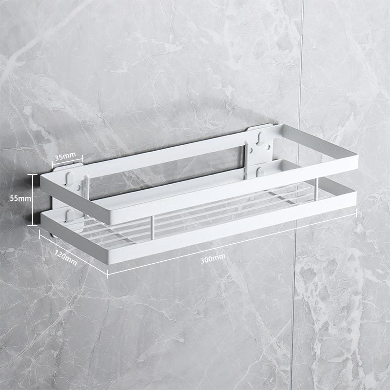 Badkamer Plank Muur Planken Plank Aluminium Zwart ... – Vicedeal