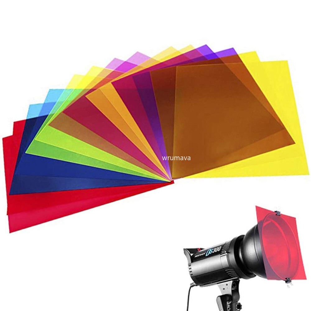 30cm Colored Overlays Transparency Color Film Plas... – Vicedeal