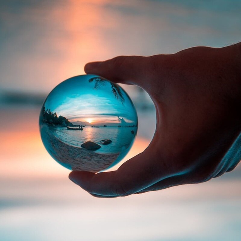 Crystal Ball Large Transparent Photography Glass S... – Vicedeal