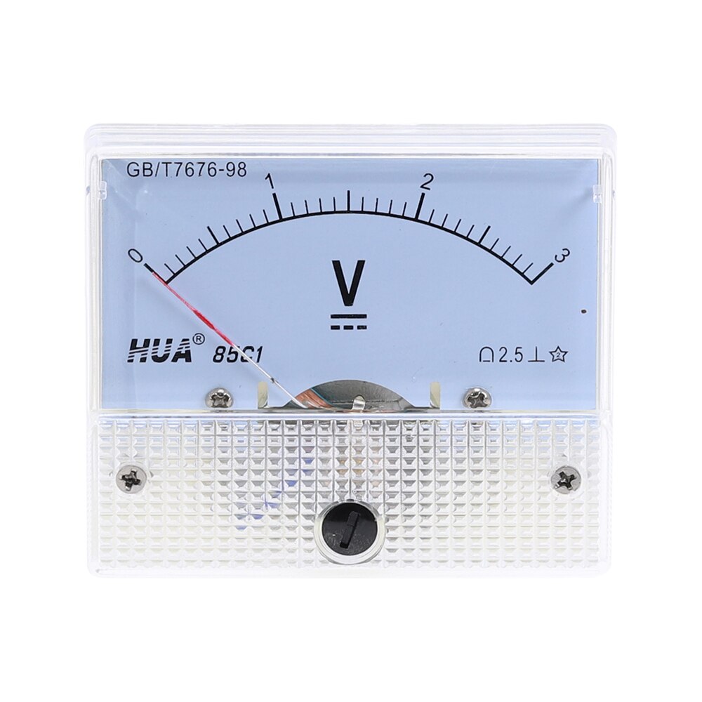 Dc Analoge Panel Volt Voltage Meter 85C1 Dc 30V Vo... – Vicedeal
