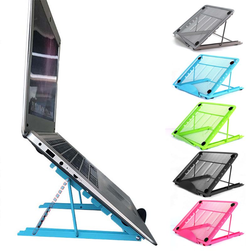 Adjustable Laptop Stand Folding Mesh Bracket Deskt... – Grandado