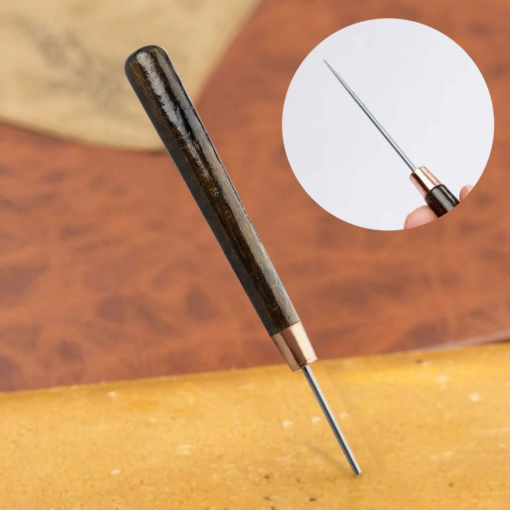 Poinçon à manche en bois, outils de poinçonnage du... – Grandado