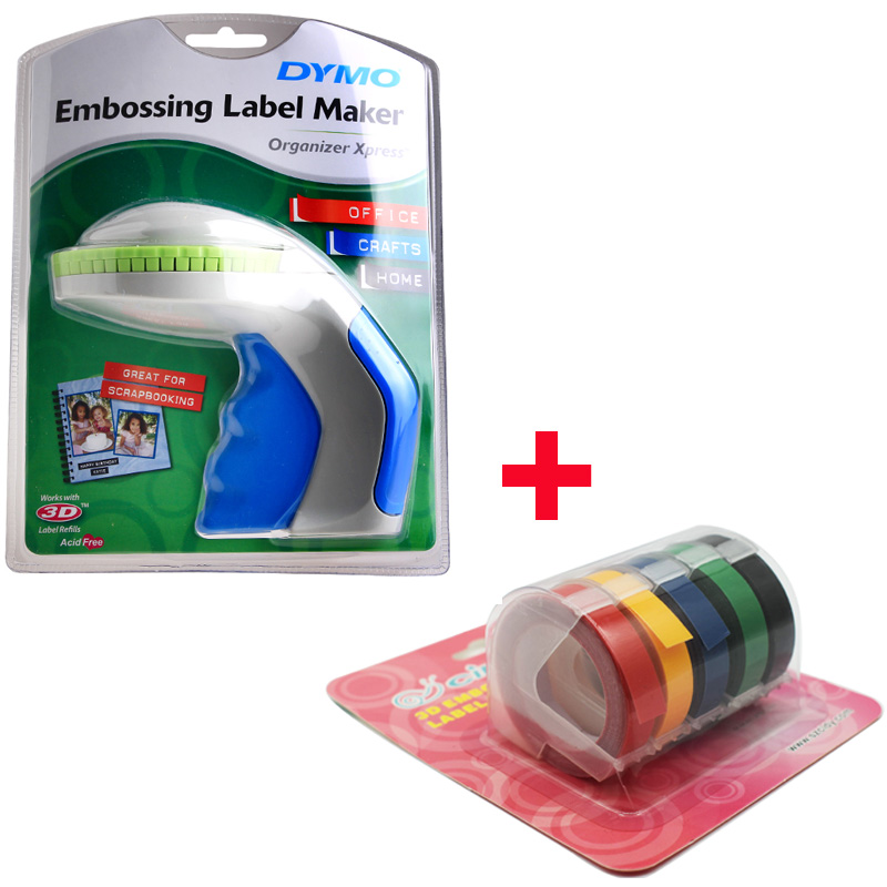 Kombination af maskine og bånd dymo 12965 manuel e... – Vicedeal