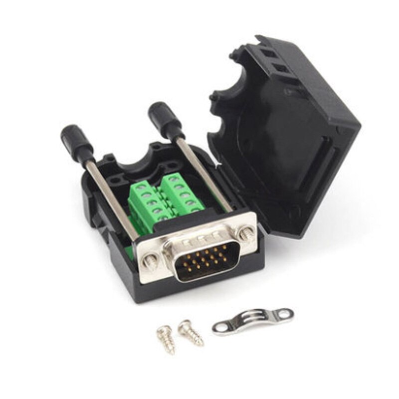 Pure copper gold plated DB15 VGA free soldering po... – Vicedeal