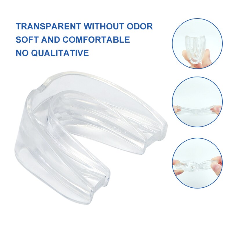 1 Set Anti Snore Mouthpiece Device Silicone Soft A... – Grandado