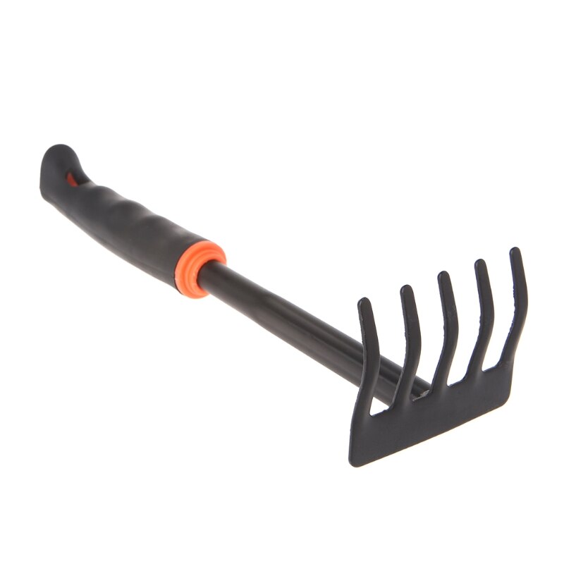 1Pc Portable Digging Tool Mini Steel Rake For Home... – Vicedeal