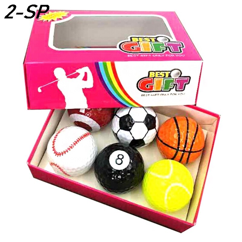 6Pcs/set Colorful Various Sports Balls For Golf, F... – Grandado
