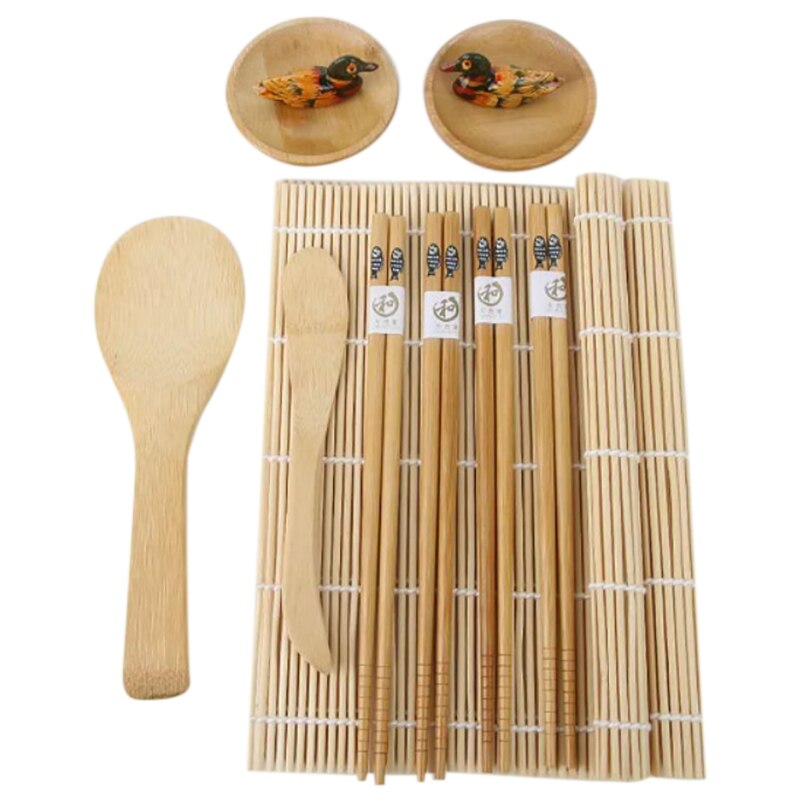 Sushi Making Kit,Sushi Bamboo Mat,Chopsticks,Rice ... – Vicedeal