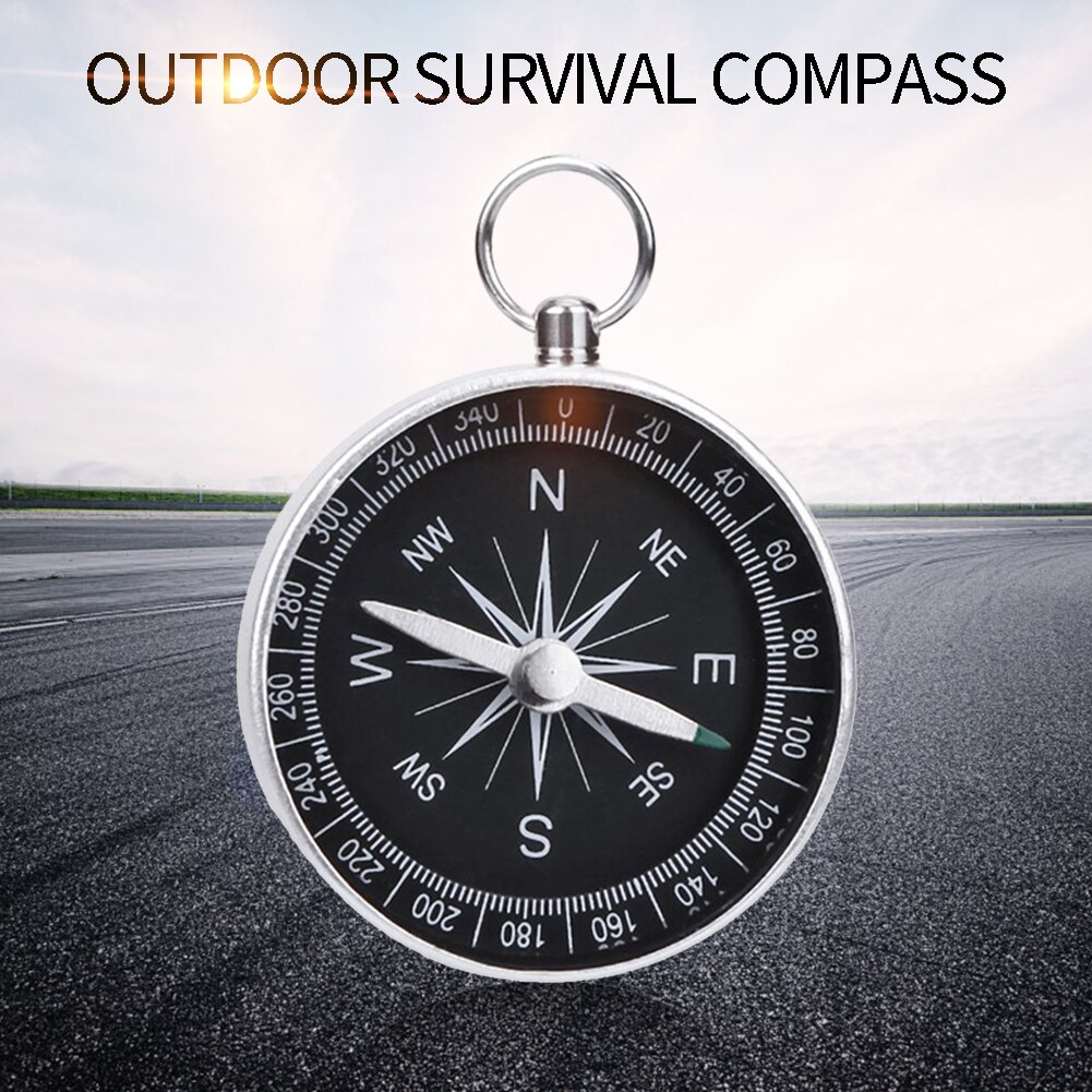 Portable Mini Compass with Keychain Outdoor Campin... – Grandado