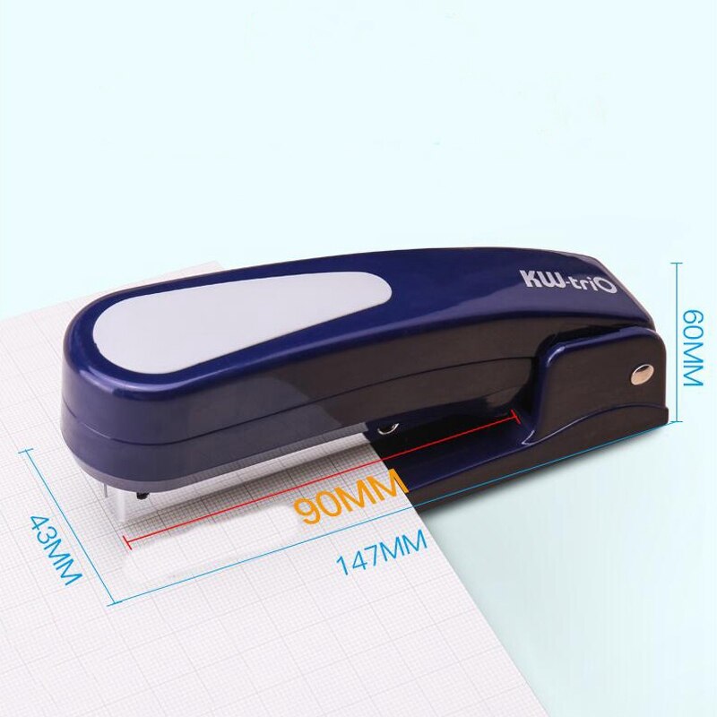 KW-TriO 5360R Blue Plastic 360 Degree Rotary Stapl... – Grandado