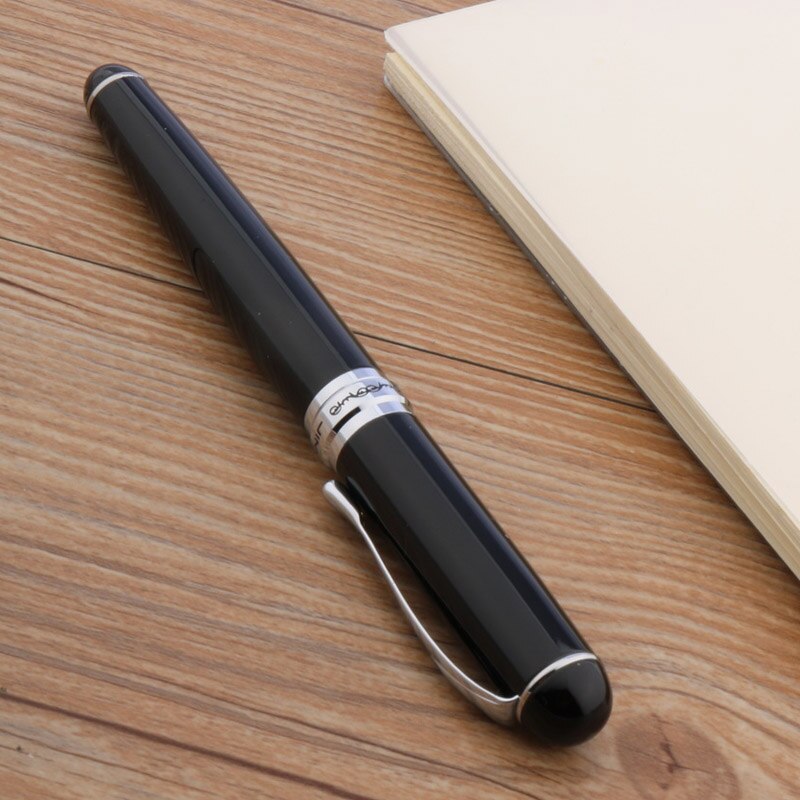 JINHAO X750 metal black Silver accessories Fountai... – Vicedeal