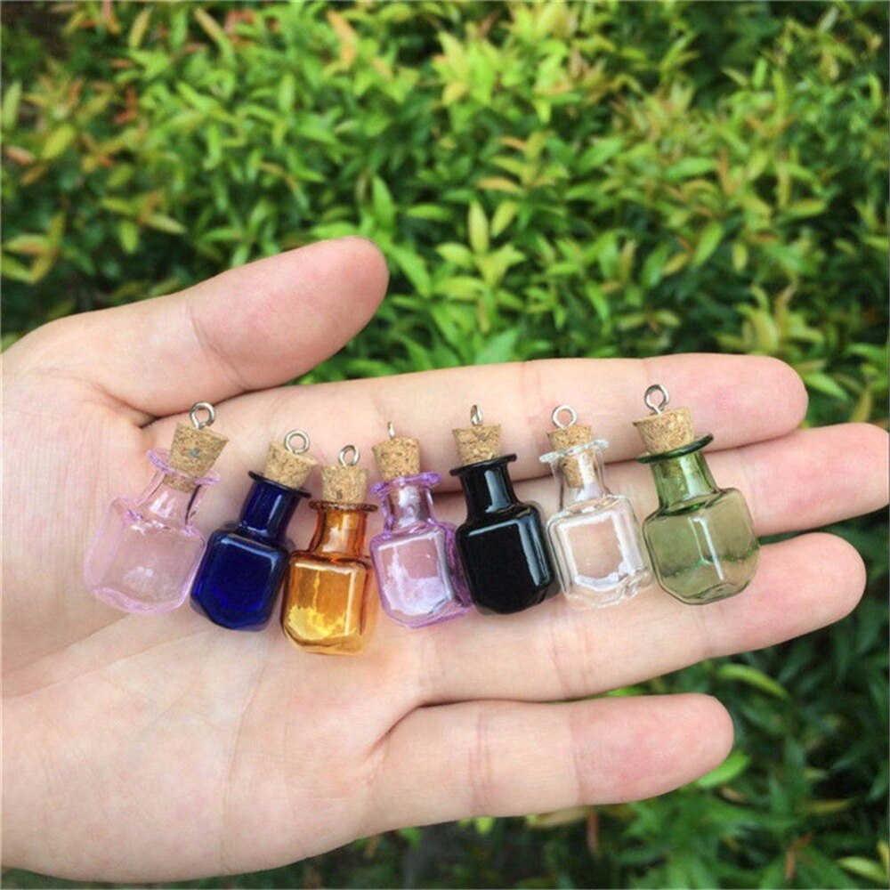 Cute Colour Bottles Metal Loop Mini Tiny Bottles C... – Grandado