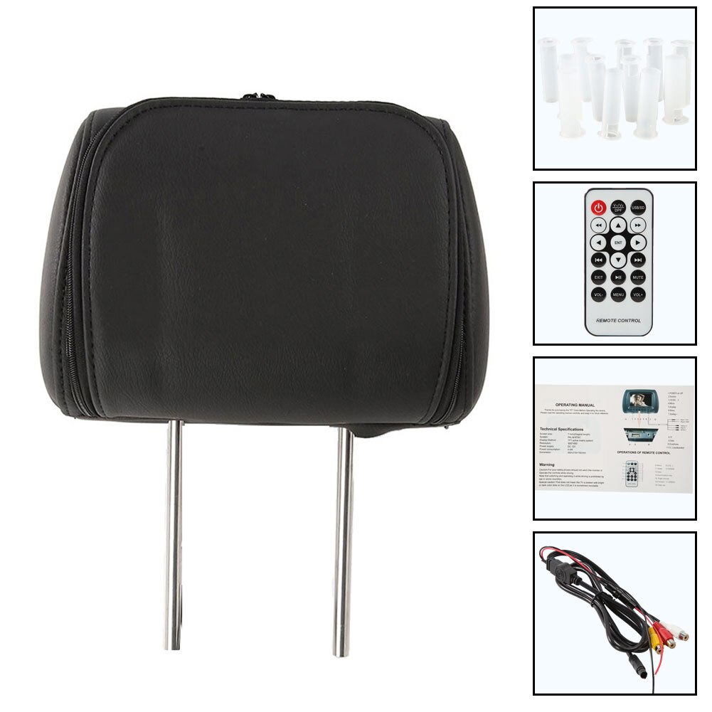 Universal 7 Inch Car Headrest Monitor Rear Seat En... – Vicedeal