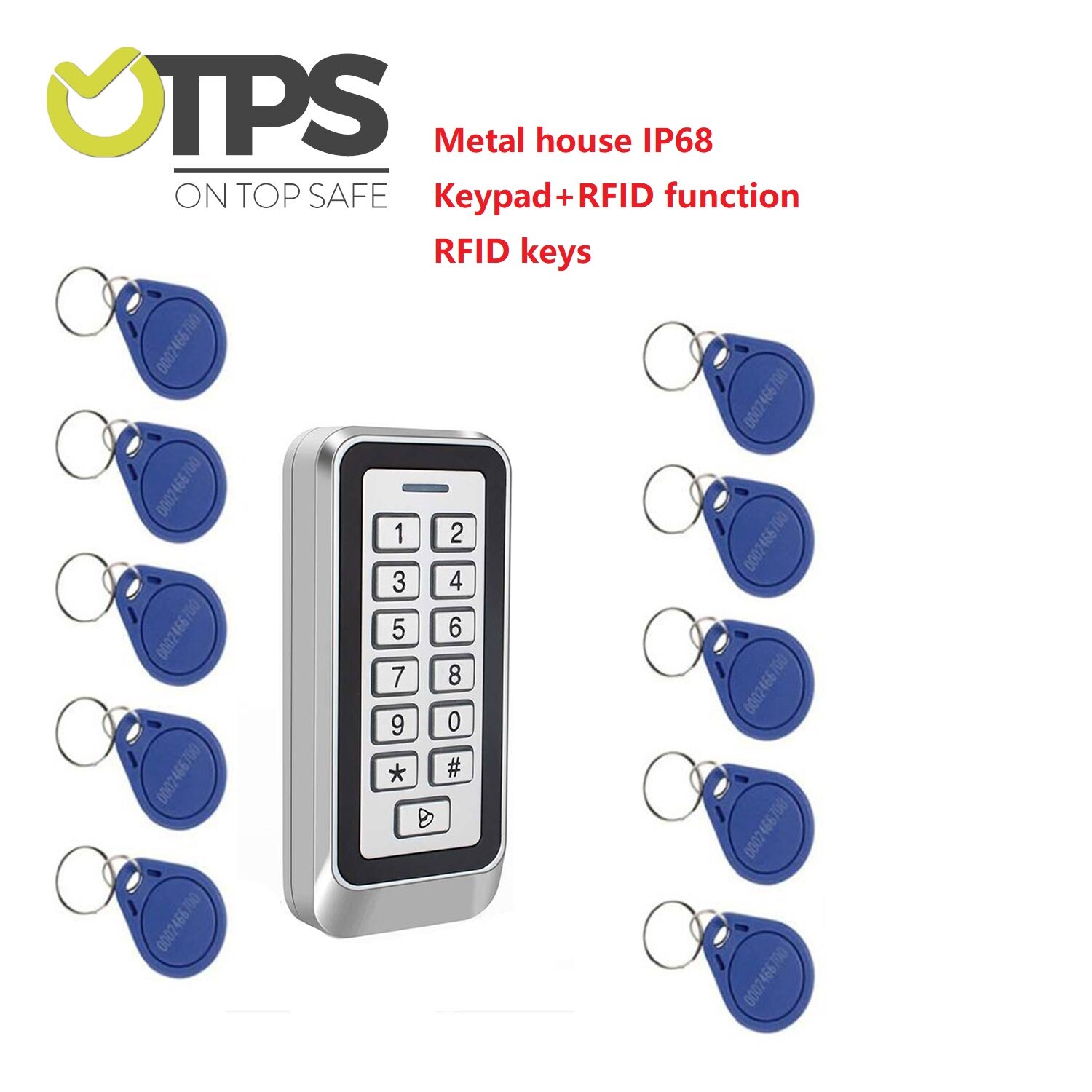 OTPS standalone waterproof 125khz rfid access cont... – Grandado