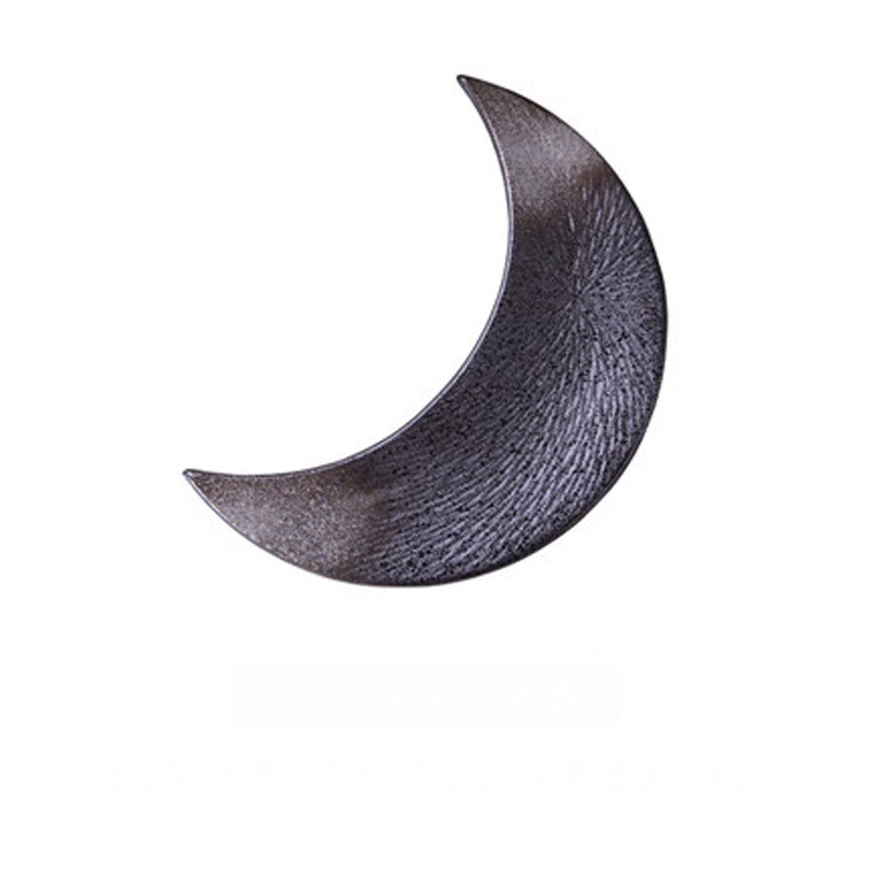 FANCITY Japanese retro ceramic plate moon plate sp... – Grandado