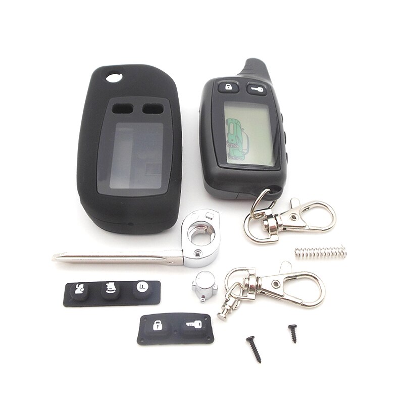 Russian Version Tomahawk TW9010 two way car alarm ... – Vicedeal