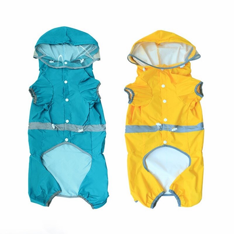 Dog Raincoat Corgi Rain Coat Pet Clothes Waterproo... – Grandado