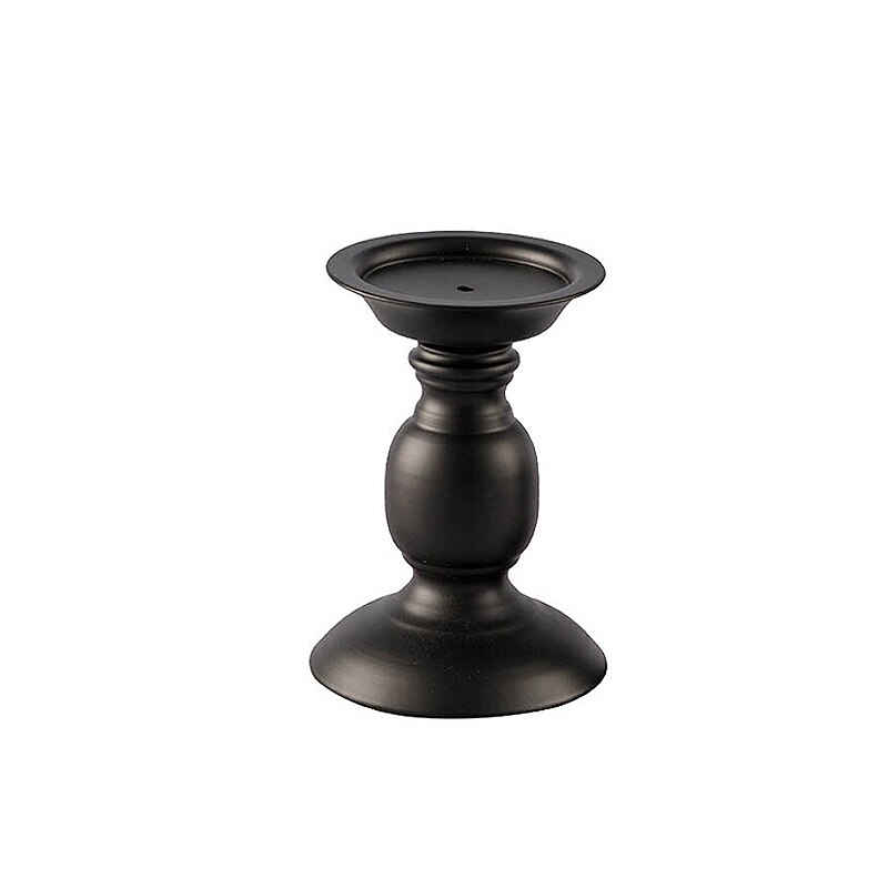 Gold Candle Holders Metal Candlestick Flower Vase ... – Grandado