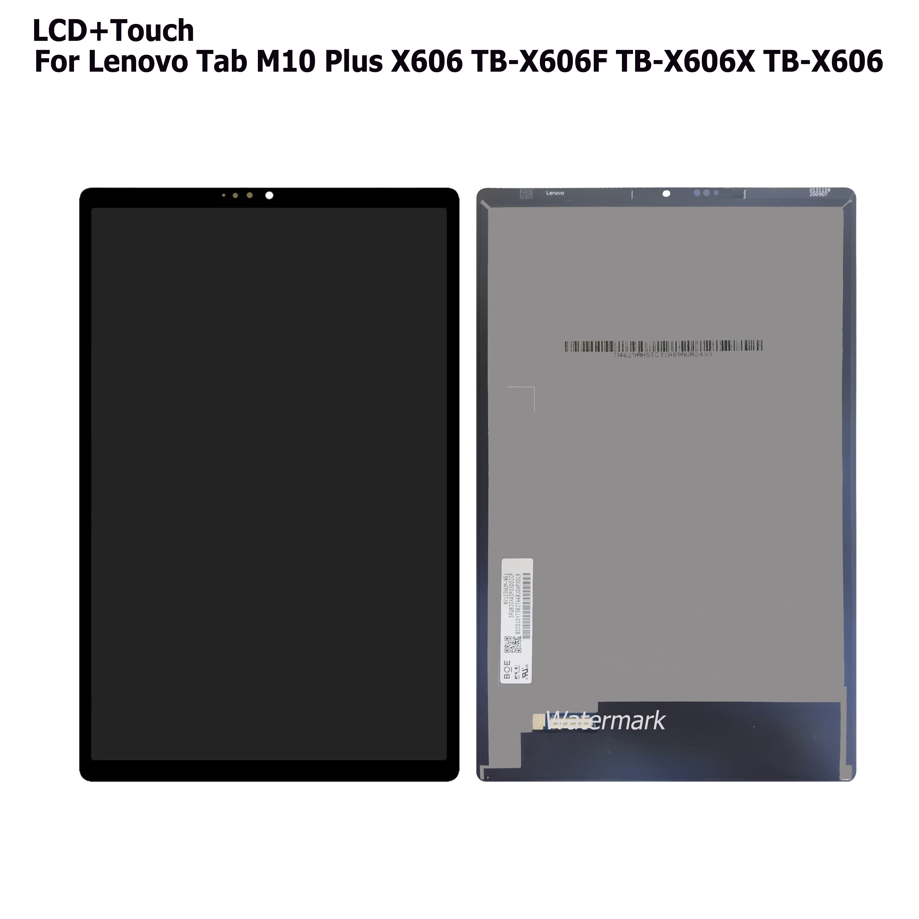 10.3 "Lcd Voor Lenovo Tab M10 Plus X606 TB-X6... – Vicedeal