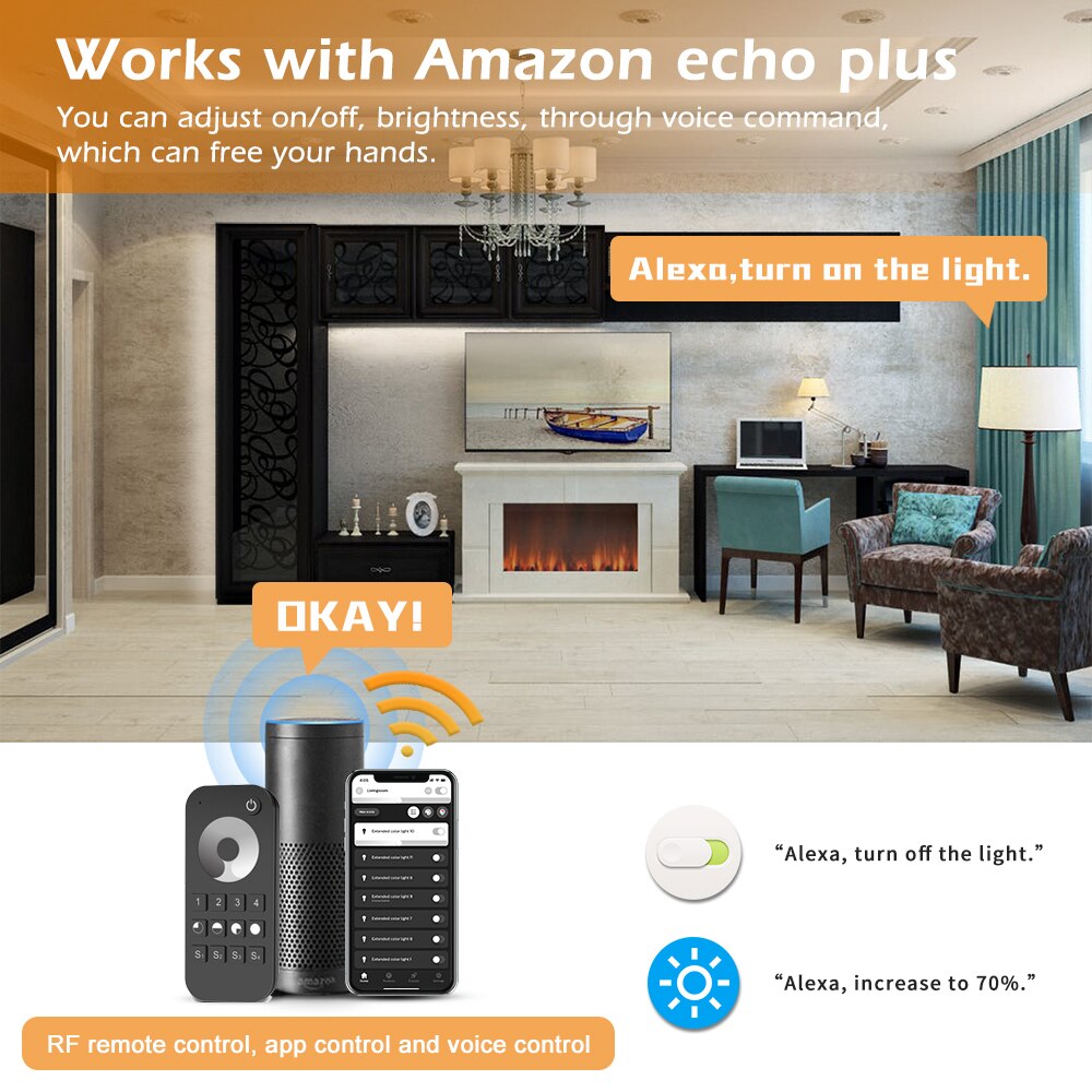 0/1-10V Tuya Wifi Ac Push Led Dimmer Draadloze 2.4... – Vicedeal