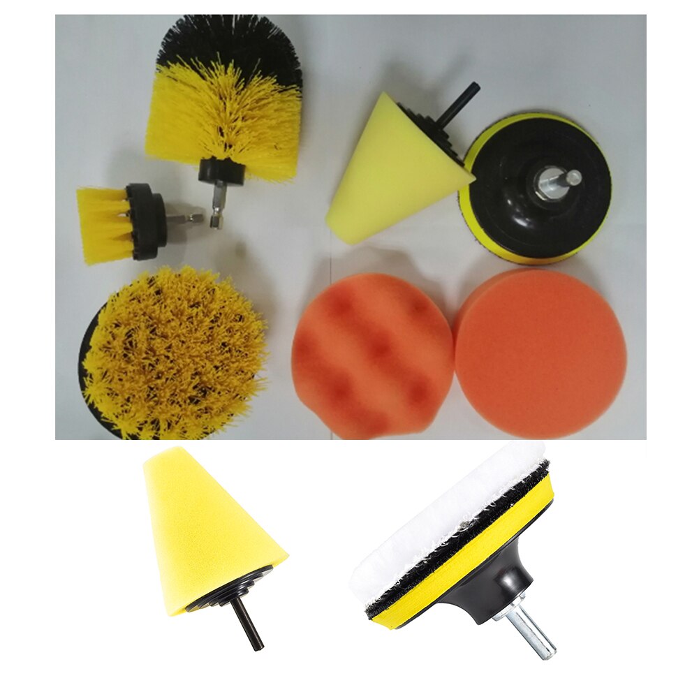 7pcs Kitchen Power Wash Attachment Drill Brush Set... – Grandado
