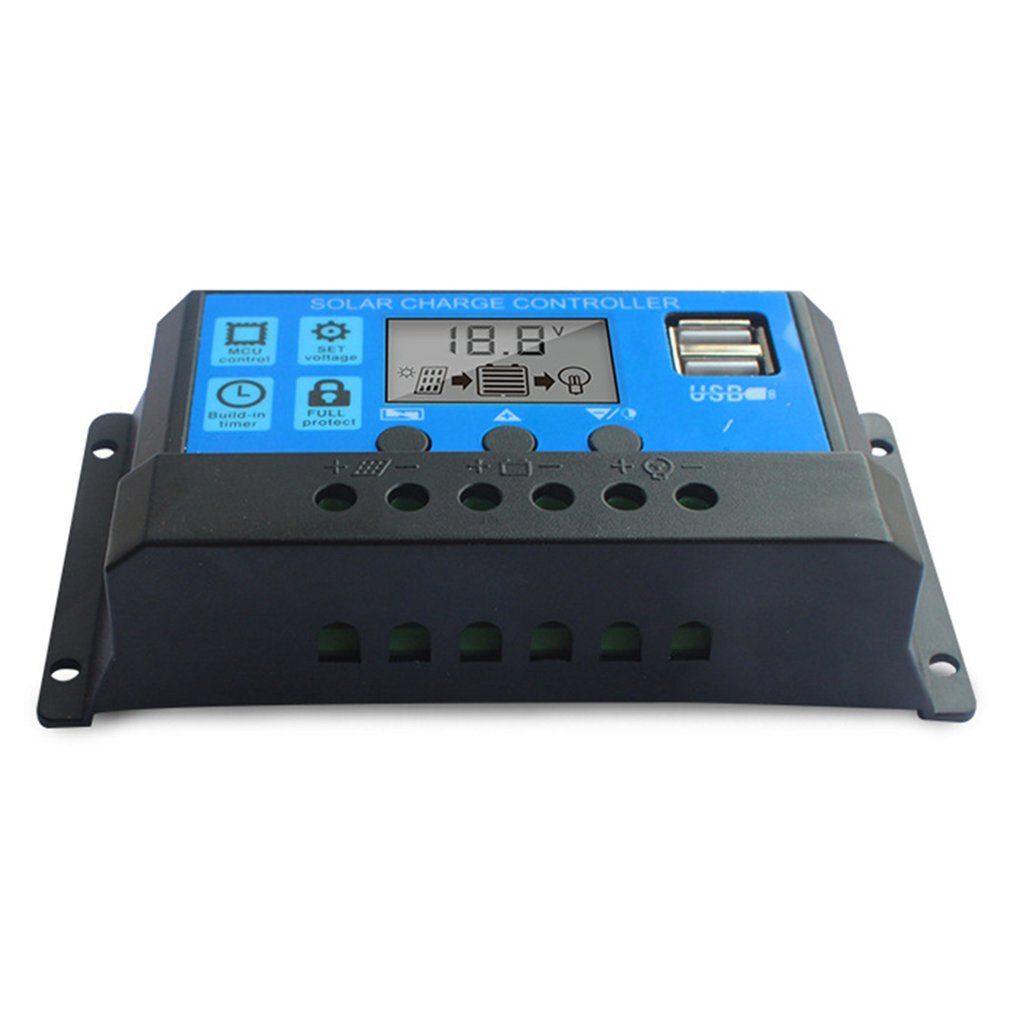 10A/20A/30A Auto Solar Charge Controller 12V 24V P... – Grandado