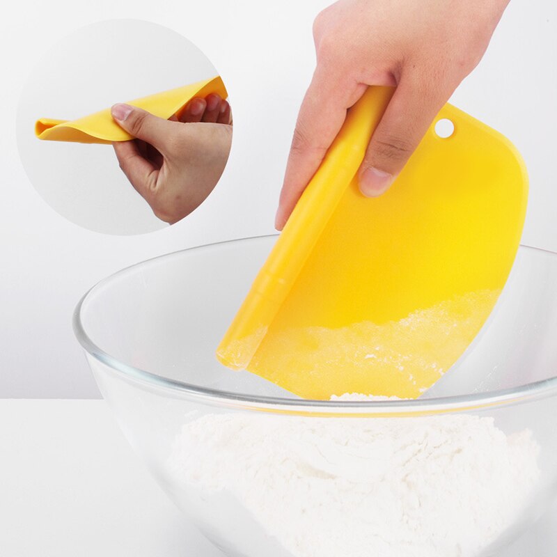 Dough Scraper 2 in 1 Bowl Scraper Stainless Steel ... – Grandado