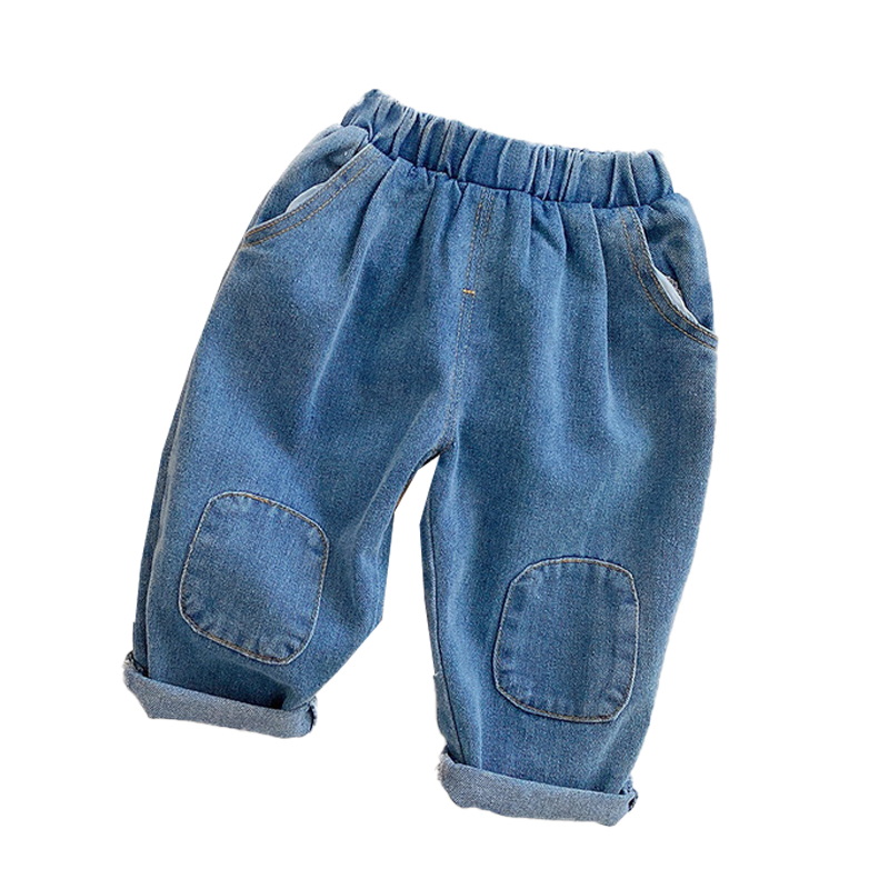 2022 Koreaanse Stijl Voorjaar Kid Jongen Jeans Bla... – Grandado