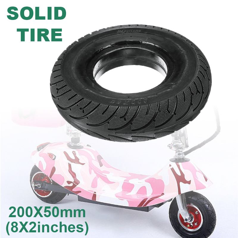 200x50mm Solid Tire 8X2T For Speedway mini 4 Pro R... – Vicedeal