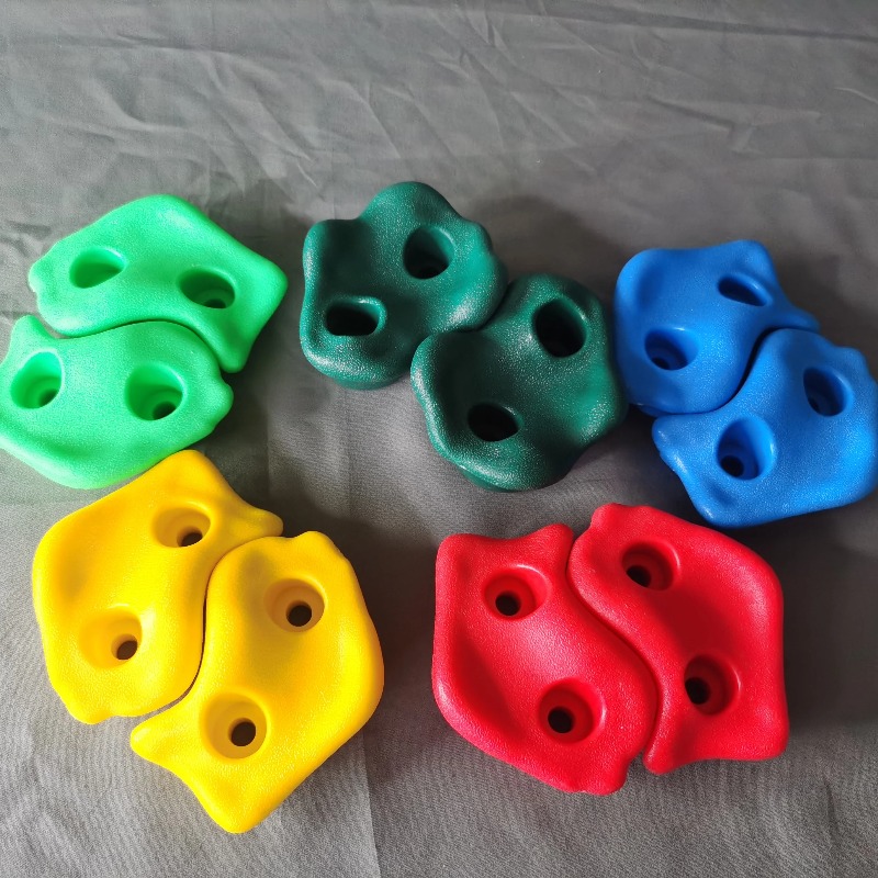 Children Plastic Rock Climbing Wall Holds Games Wo... – Grandado