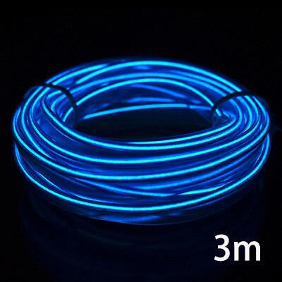 12V Auto LED EL Draad Strips Waterdichte Flexibele... – Grandado