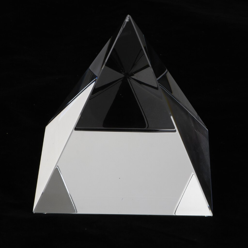 60mm K9 Crystal Pyramid Optical Prism Art Craft St... – Grandado